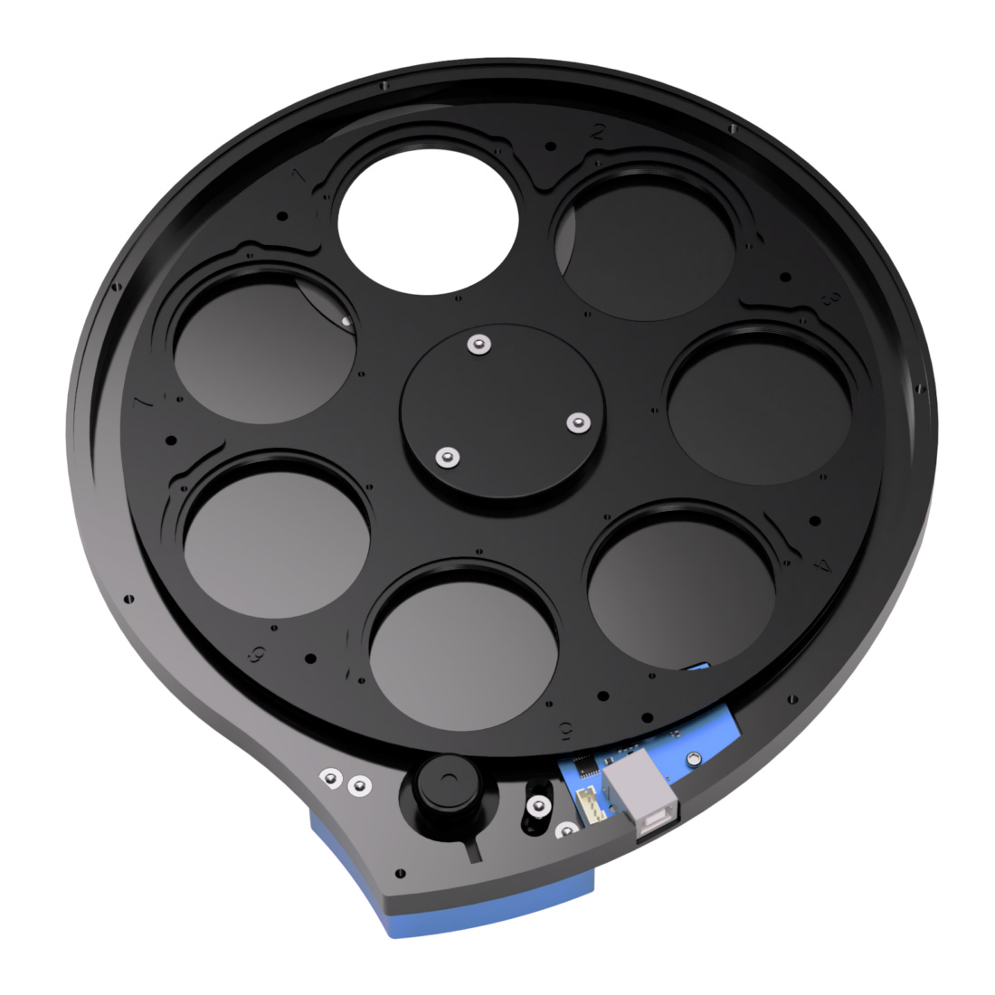 Pegasus Indigo Electronic USB Filter Wheel | First Light Optics